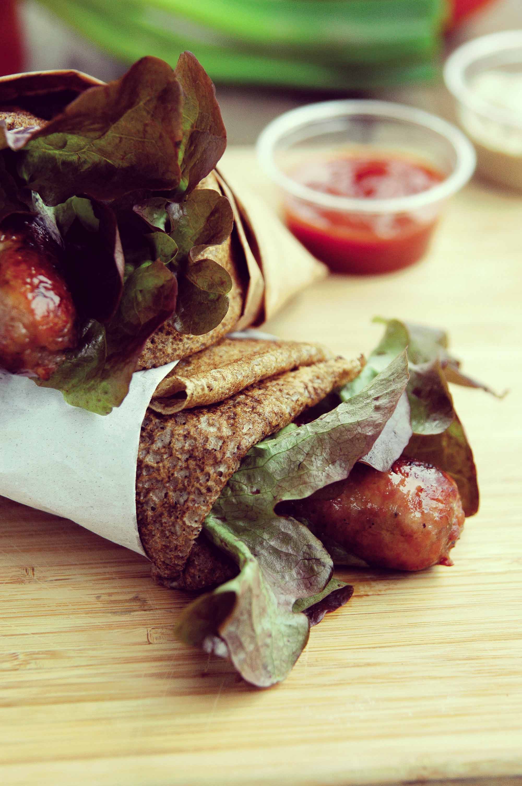 Galette saucisse – Camping le Gavre